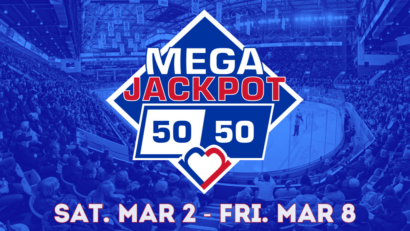 MEGA JACKPOT 50/50 Returns! - Rangers Reach